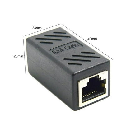 RJ45 Connector Female To Female Ethernet CAT6 connectors female rj45 ...