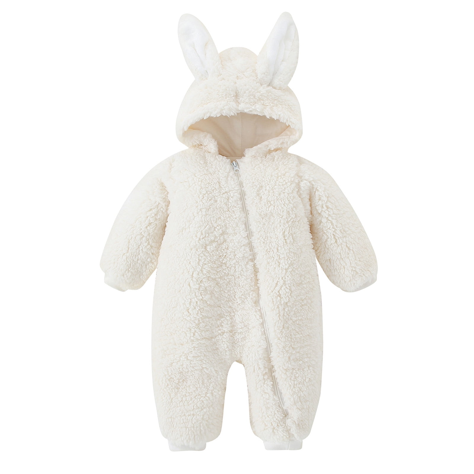 Click here for Tievosa Girls Boys Bunny Warm Thick Snowsuit Hoode... prices