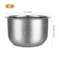 Pixnor Rice Cooker Liner Pressure Cooker Pans Cooker Inner Pot Rice ...