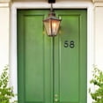 Adhesive Glossy 3D House Number Door Plate Sign Outdoor Hotel Room ... Adhesive Glossy 3D House Number Door Plate Sign Outdoor Hotel Room ...