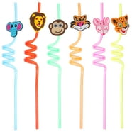 Eease Swizzle Sticks 8pcs Reusable Straws for Summer Beach Party ...