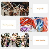 20 Pcs Ribbon Stick Wedding Send off Party Streamers Fairy Wands Decor ...