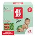 (2 pack) Hello Bello X Dr. Seuss The Grinch Infant Diapers, Size 2 ...