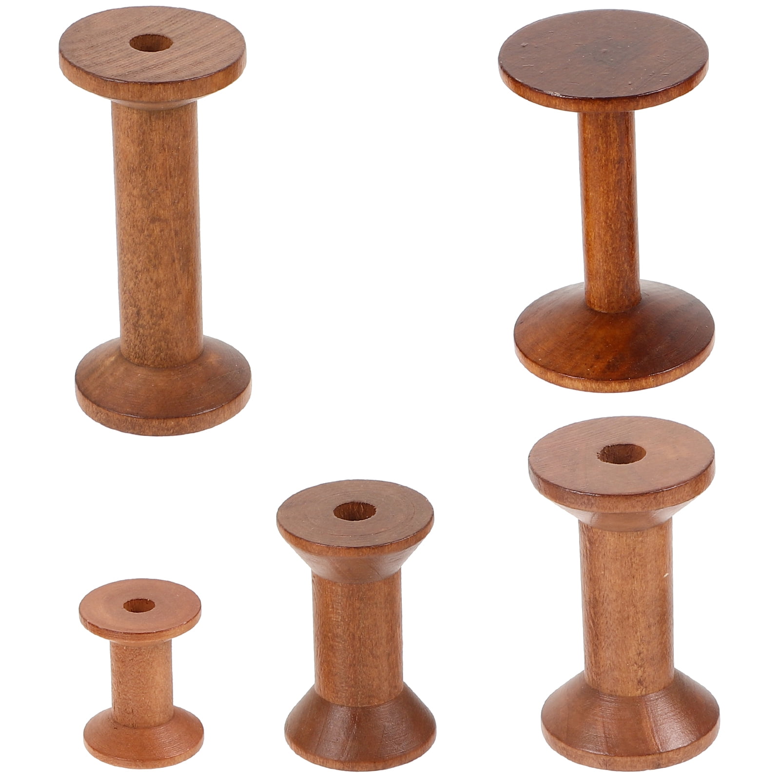 Click here for Etereauty 6pcs Vintage Wooden Thread Spools For Di... prices
