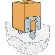 Simpson Strong Tie ABU66Z ZMAX Galvanized 12-Gauge 6x6 Adjustable Post ...