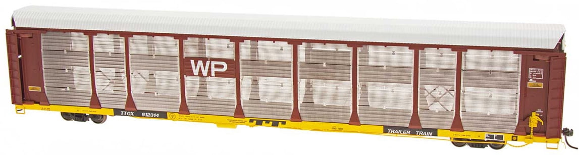 Intermountain HO-Scale 89' Bi-Level Auto Rack Carrier - Western Pacific ...