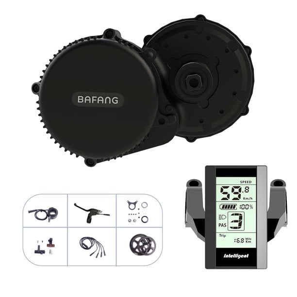 Bafang BBSHD Mid Drive Motor Kit 1000W Electric Bicycle Conversion Kits ...