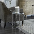 DecMode Silver Aluminum Accent Table - Modern Style - Walmart.com
