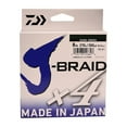 Daiwa J-Braid X4 300 Yard Spool 6LB Test, Dark Green - Walmart.com