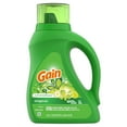 Gain Original Scent Liquid Laundry Detergent, 32 Loads, 46 fl oz ...