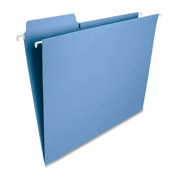 Smead FasTab Hanging File Folder, 1/3-Cut Built-In Tab, Letter Size ... Smead FasTab Hanging File Folder, 1/3-Cut Built-In Tab, Letter Size ...