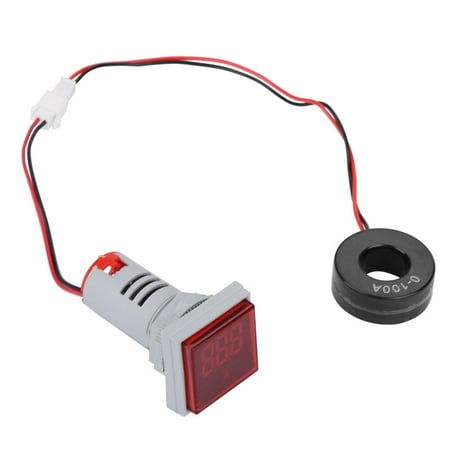 AC Current Meter, Digital Ammeter Precise Clear Display For Controlling ...
