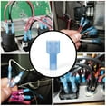 Ever Start 15-Piece Slide Connectors Female, Blue, Fits16-14 Gauge for ...