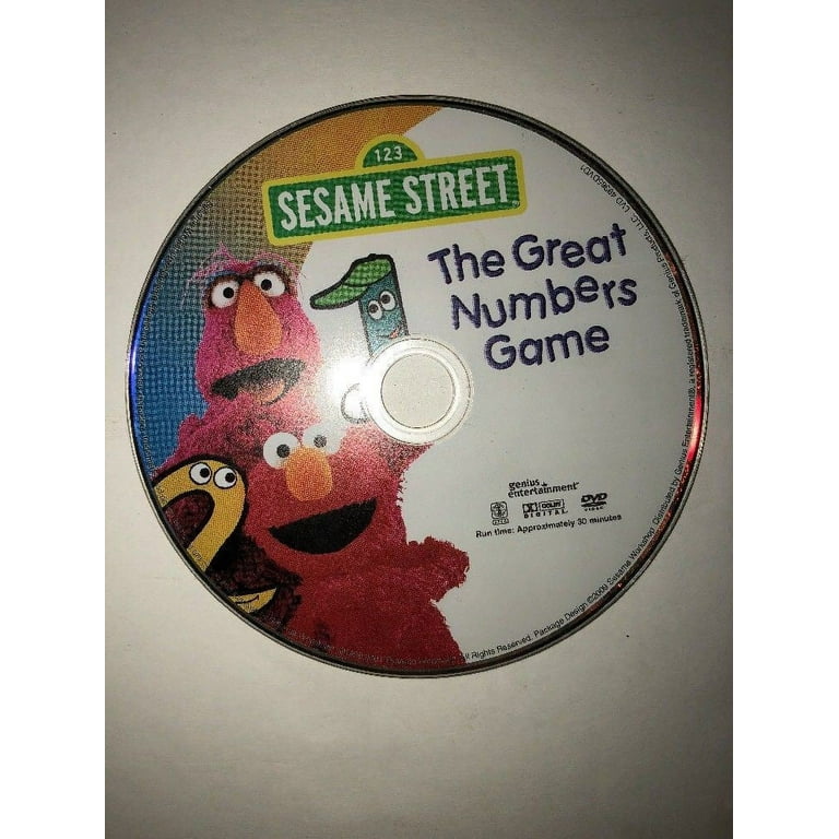 Sesame Street The Great Numbers Game Dvd