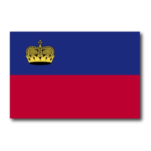 Magnet Me Up Liechtenstein Flag Vinyl Automotive Magnet Decal, 4x6 ...