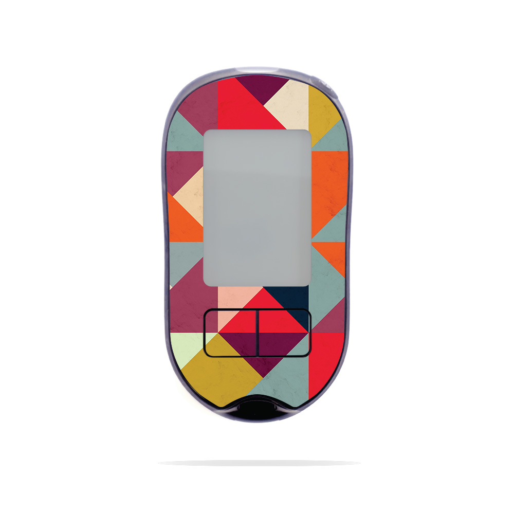 Skin Decal Wrap Compatible With Accu-Chek Aviva Plus Sticker Design ...