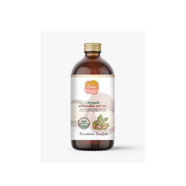 Organic Cold Pressed Macadamia Nut Oil, 100% Pure, 12 Oz for Cooking ...