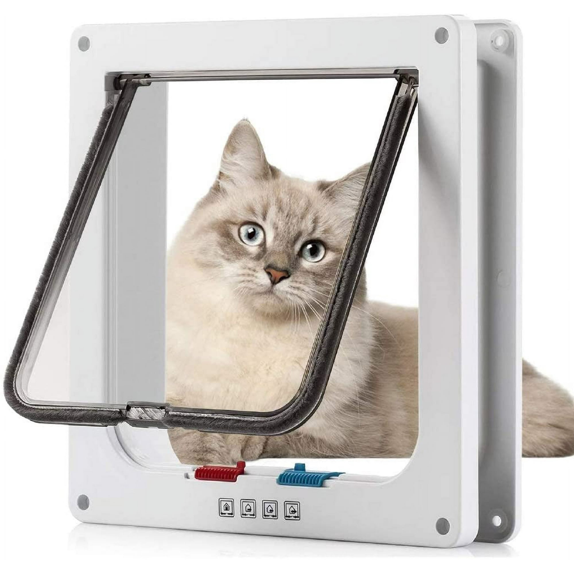 Click here for Gallfeel Cat Flap Dog Flap 4 Way Magnetic Catch Ca... prices