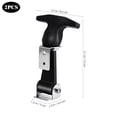 BESTYASH 2Pcs Black Rubber T-Handle Hasp Latches for Car and Truck Hood ...