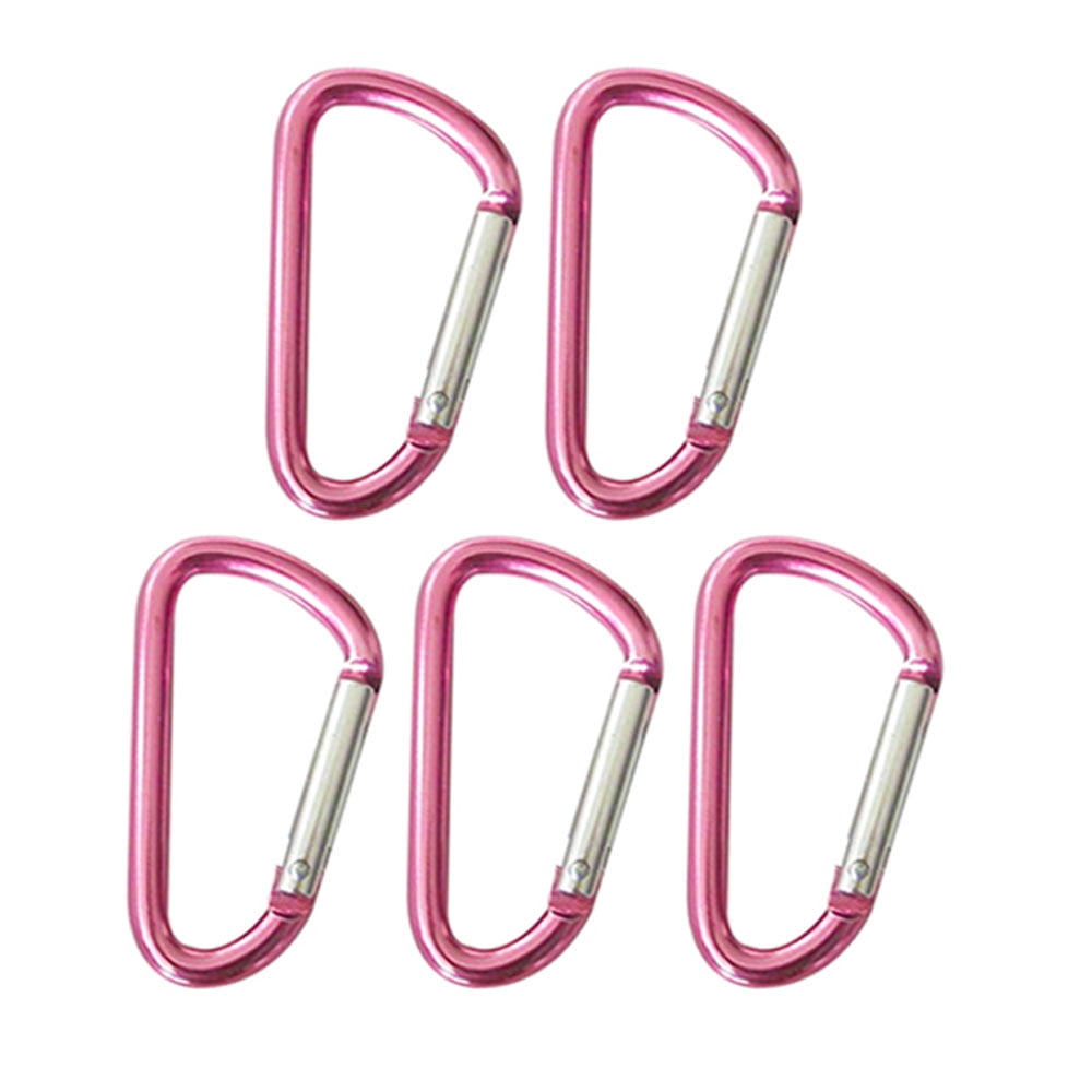Carabiner Small ZEINZE Carabiner Clip 3" Aluminum D-Ring Spring Loaded ...