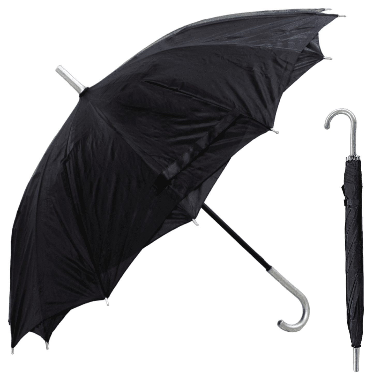 Paraguas Doble Capa REGALOMEX YC012454 Negro | Walmart en línea
