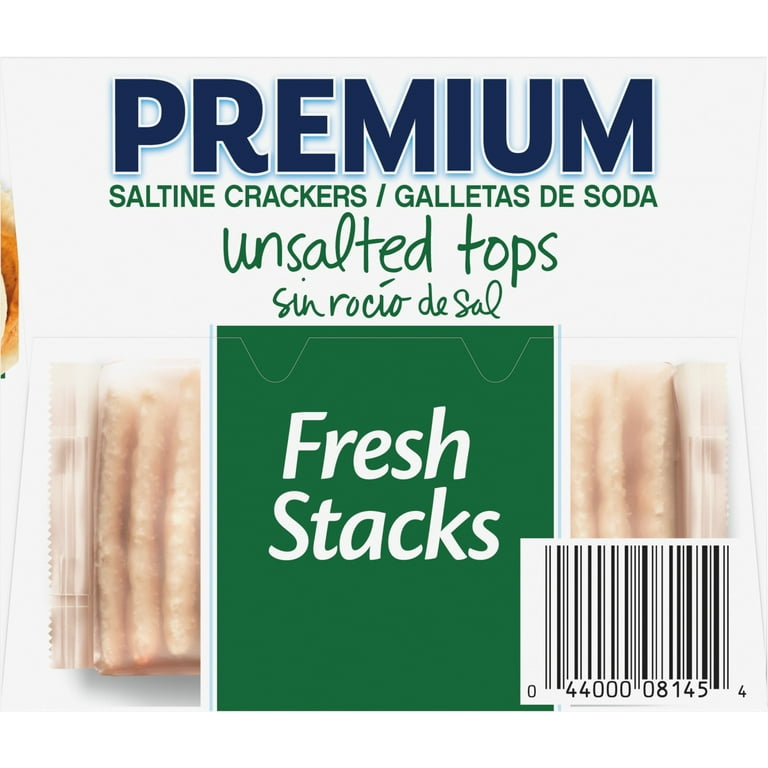 Top Seedz Crackers Premium Premium Unsalted Fresh Stacks Tops Saltine ...