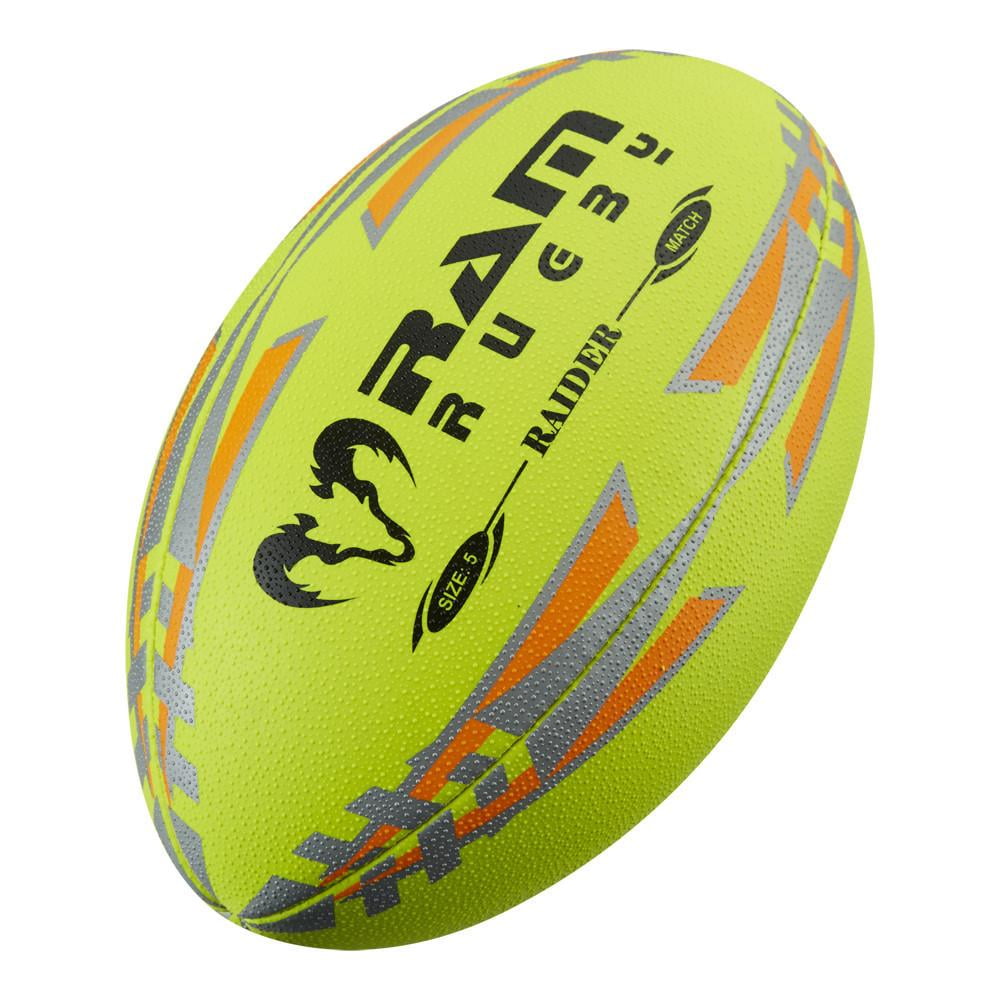Ram Rugby Raider Match Ball (Black, 4) - Walmart.com