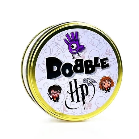 Juego de cartas doble Dobble Spot It HP Juego de mesa para fiestas ...