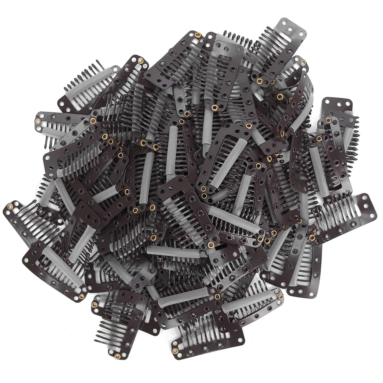 Click here for Unbranded Wig Clip 100pcs 10 Teeth Wig Teeth Wig C... prices