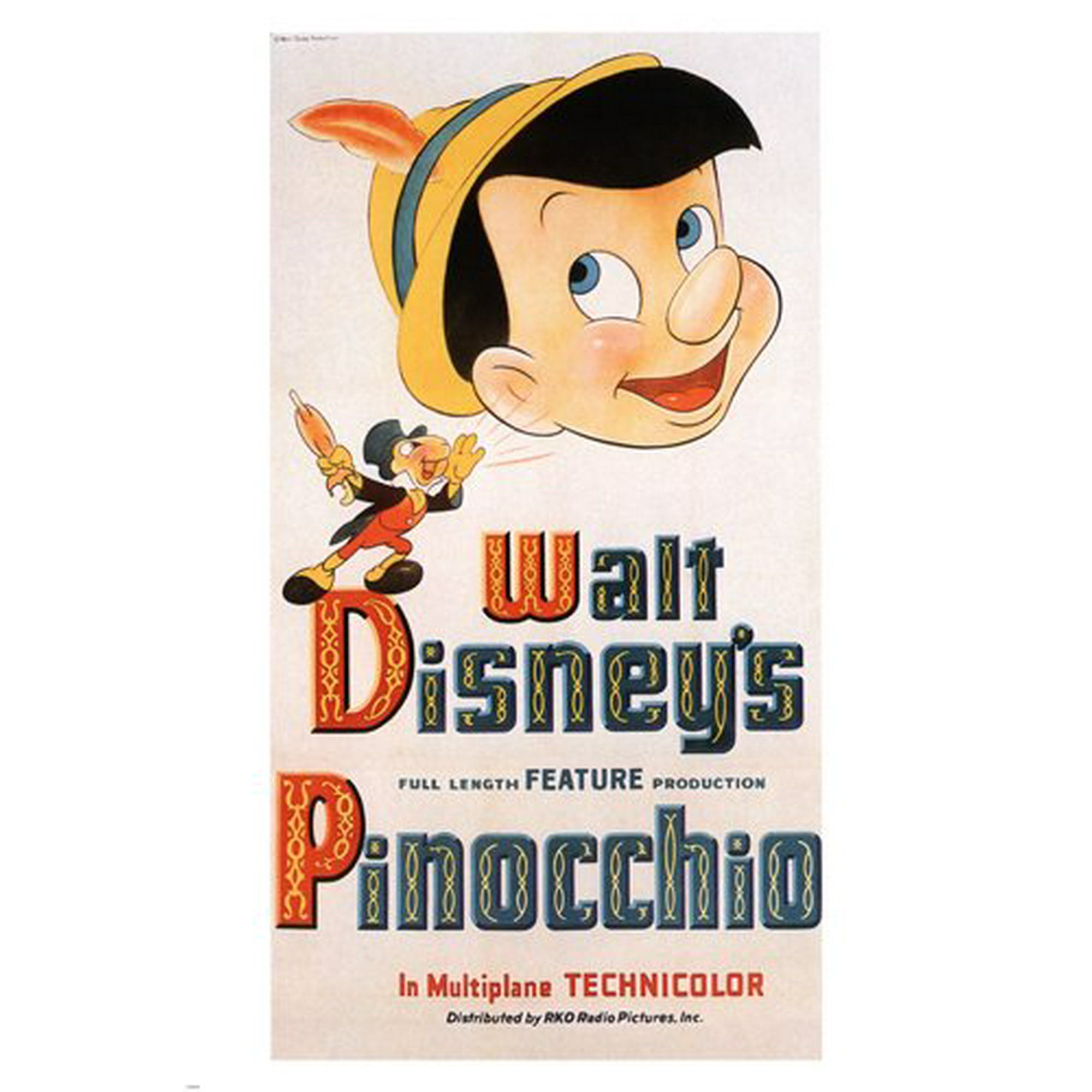 Pinocchio Original Poster