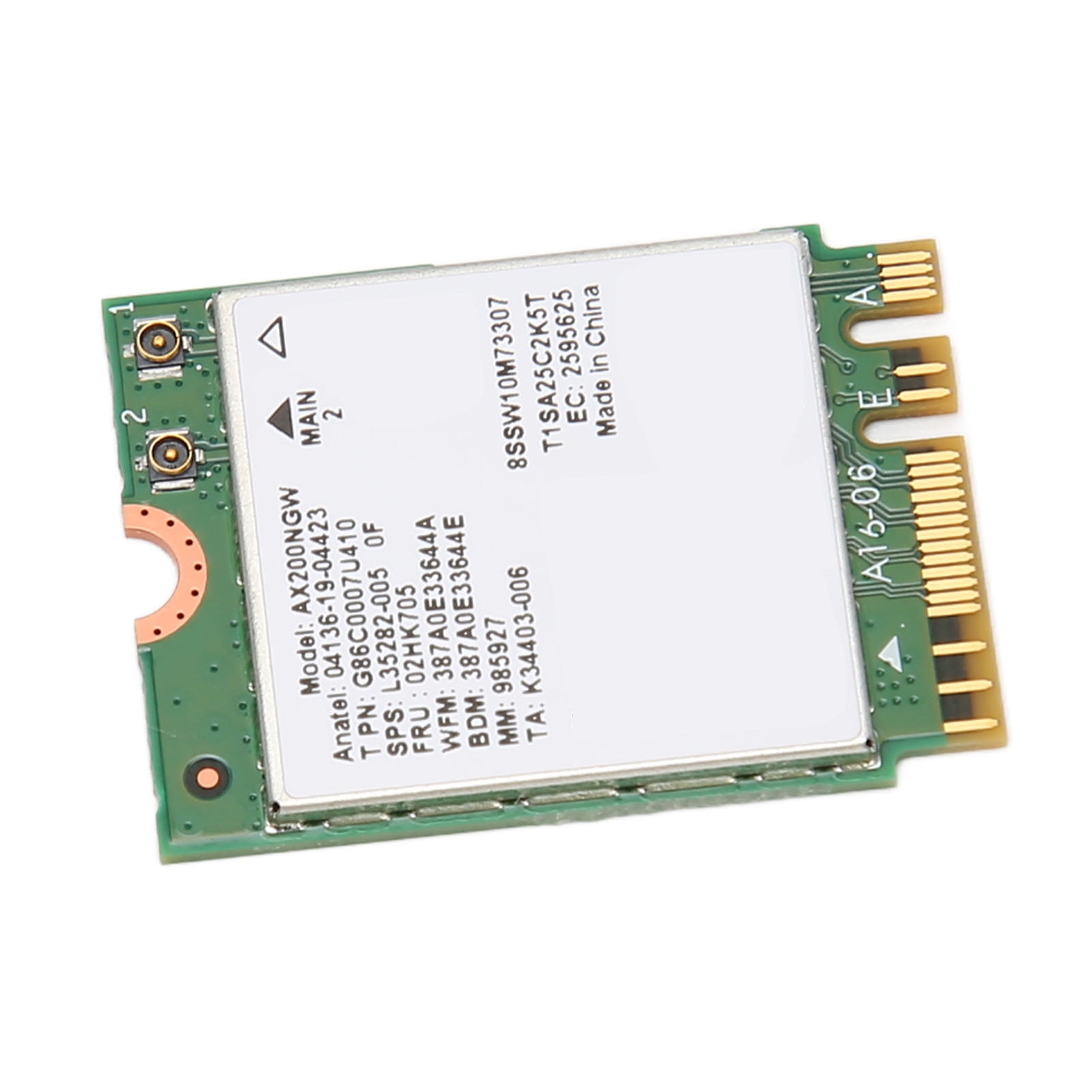 WiFi 6 Card, Internal Adapter NGFF Interface Professional 2.4G 5G Dual ...