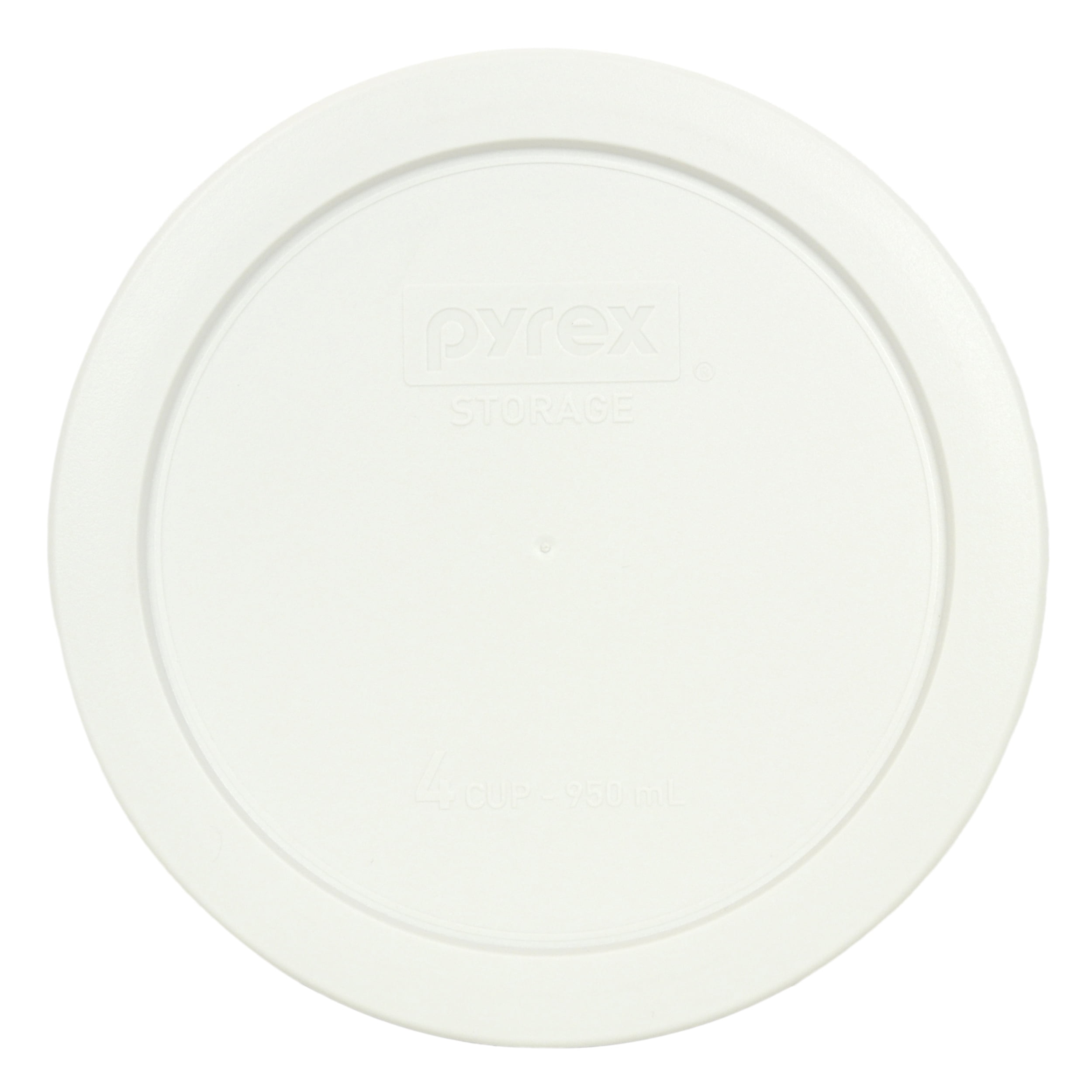 Pyrex Replacement Lid 7201-PC 4-Cup White Plastic Cover for Pyrex 7201 ...