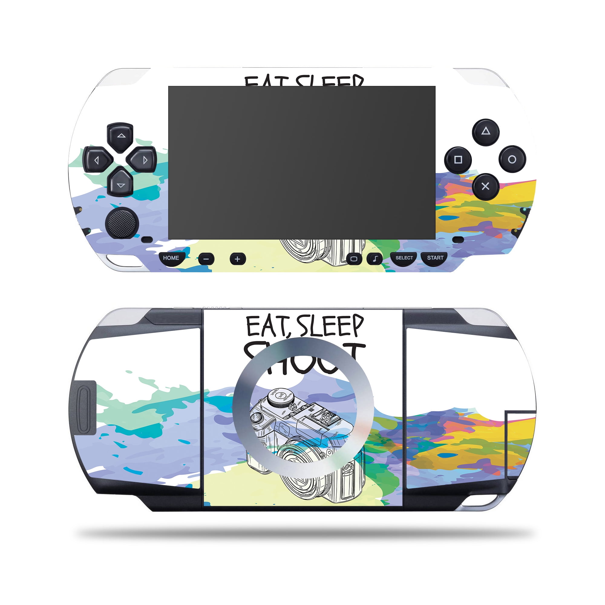 Skin Decal Wrap Compatible With SONY PSP Eat Sleep Shoot - Walmart.com