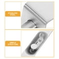 ITSELFER Flush Bolt Stainless Steel Security Door Flush Bolt Hidden ...