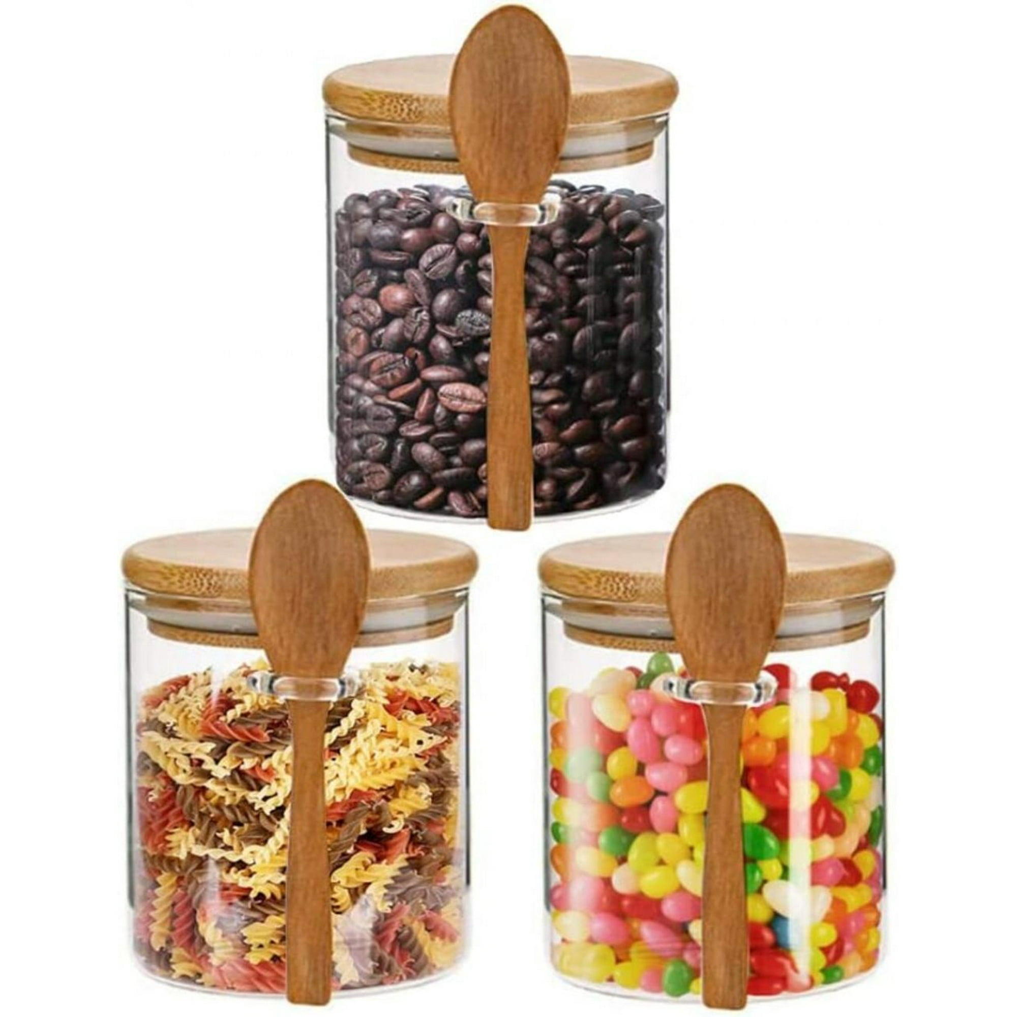 Click here for Aetomce Clear Glass Container Kitchen Storage Jar... prices