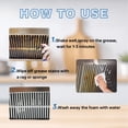 3 Packs Metal Polish Paste Rust Remover for Stainless Steel Chrome ...