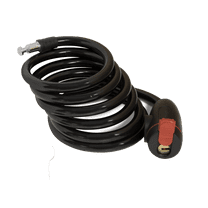 Muddy Treestand Cable Lock, 6' Long, 1/4'' rubber-coated cable ...