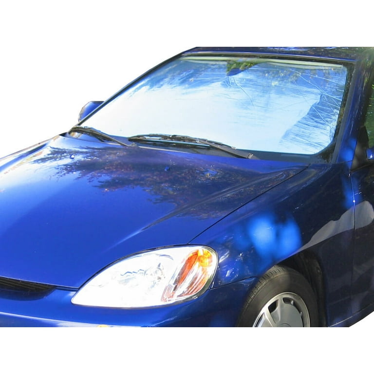 HeatShield The Original Windshield Sun Shade Custom Fit for Honda Insight Hatchback 3D 2000 2001 2002 2003 2004 2005 2006 Silver Series Walmart