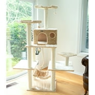 NiamVelo Large 70 inch Pet Corner Cat Tree Tower Furniture with ...