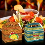 24 Pack Party Favor Boxes, Mexico Cactus Gift Treat Bags, Gable Boxes ...