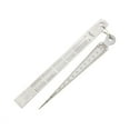1-15mm Set Wedge Feeler Gauge Clearance Ruler Probe Taper Gauge Gap ...