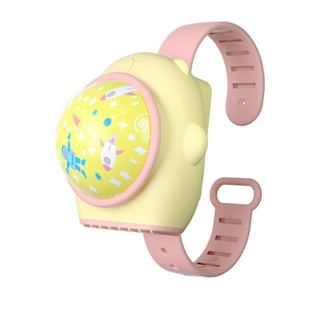 Fan Watch with Wrist Strap Three-Speed Adjustable for Office Adults ...