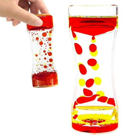 OCTTN Liquid Motion Bubbler Timer Sensory Toys for Relaxation, Water ...