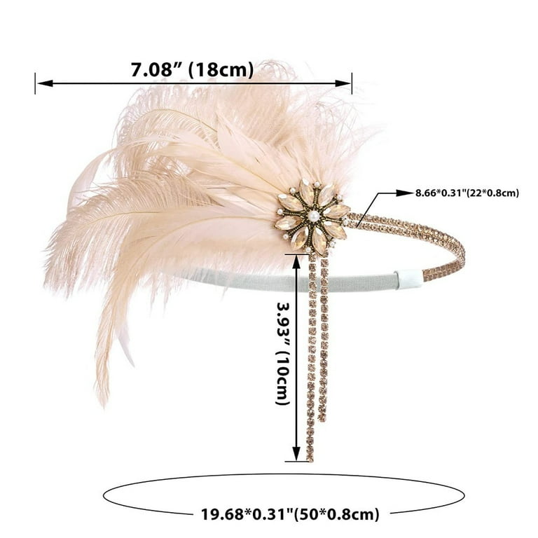 1920s Pearl Headbands