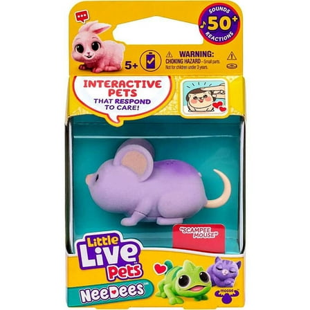 Little Live Pets Zoogooz Red Monkey, Interactive Electronic Stretchy ...
