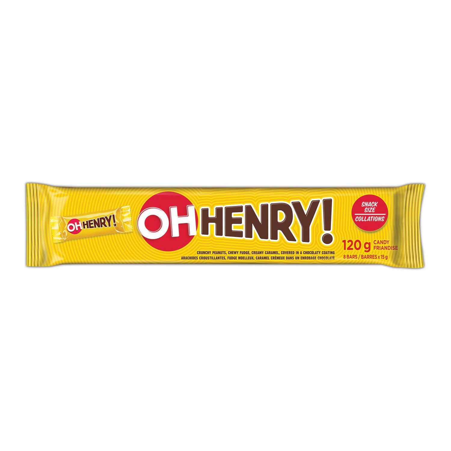 Click here for Oh Henry! Snack Sized Candy Bars  120g 120 G prices