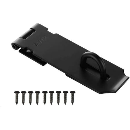 Padlock Hasp 5 Inch Door Latch, Padlock Hasp With Screws, Stainless ...