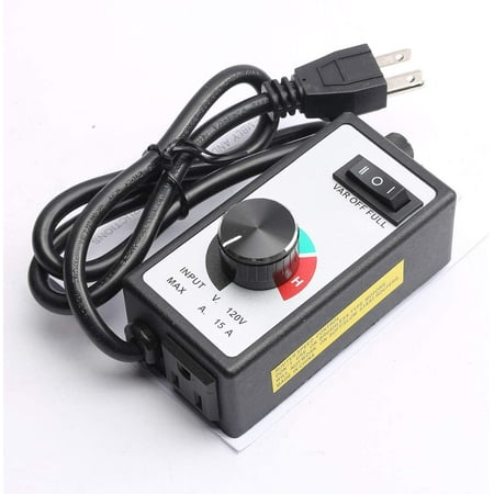 Variable Fan Speed Controller AC 120V 15A Replacement for Duct And ...