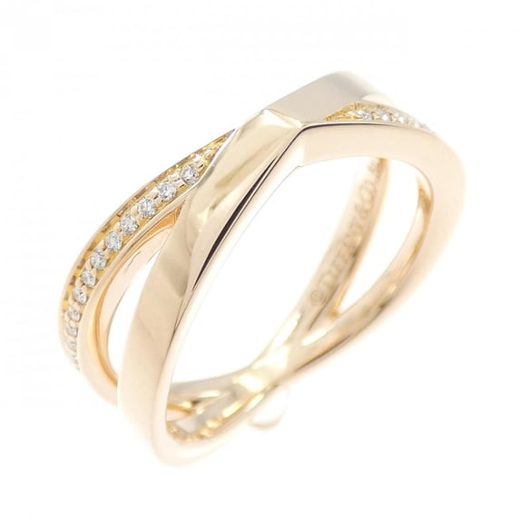 Pre-Owned Tiffany X Narrow Ring 0.08CT (Good) - Walmart.com