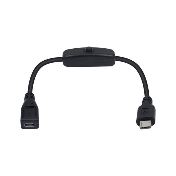 USB On Off Switch Cable, Maxhood Micro USB Raspberry pi Power Switch ...